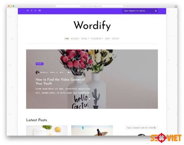 10+ Mẫu trang web cá nhân đẹp - Thiết kế ấn tượng, hiện đại
