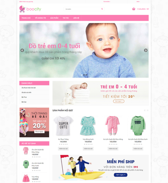 100+ Mẫu website bán hàng đẹp miễn phí WordPress