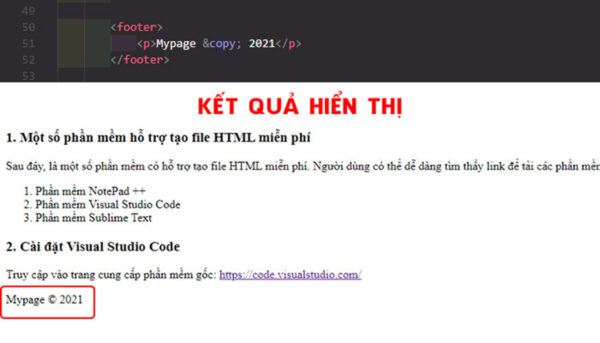 Hướng dẫn thiết kế web bằng HTML đơn giản cho người mới