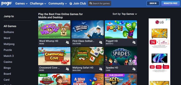 Thiết kế web Game Online đẹp ấn tượng, chuyên nghiệp
